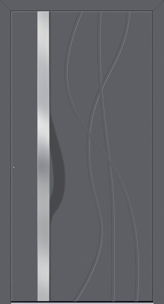 Porte d'entrée Design Delmia | Bieber PVC